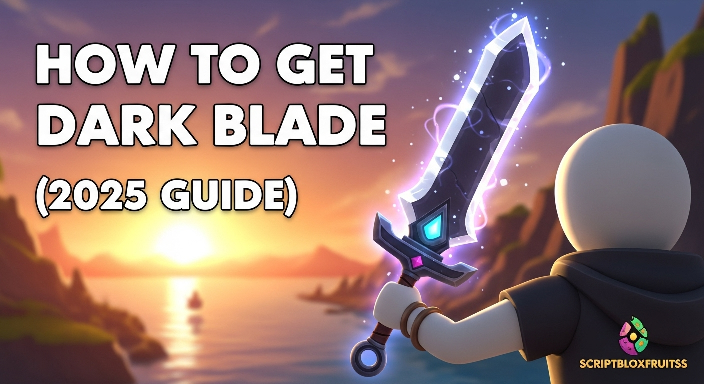 Como Obter a Dark Blade no Blox Fruits